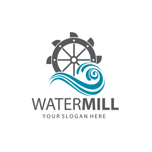 Royal mill banner design Royalty Free Vector Image