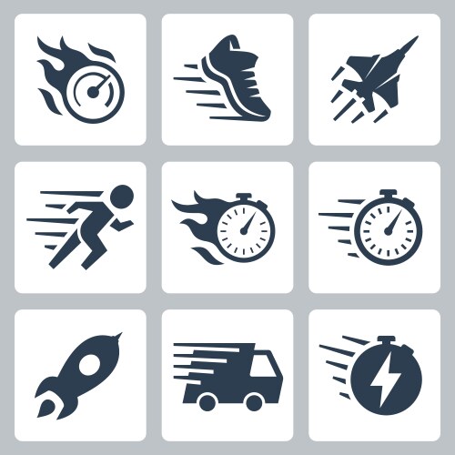 Accelerate Icon Vector Images (over 8,800)