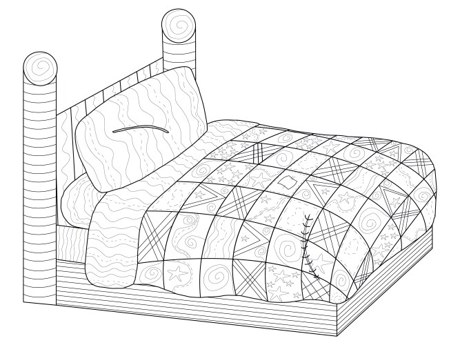 Bed Outline Vector Images (over 38,000)