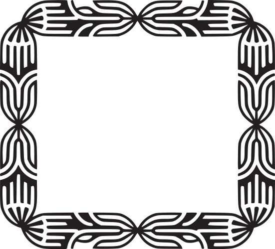 Detailed Celtic Knotwork Frame – Royalty-Free Vector | VectorStock
