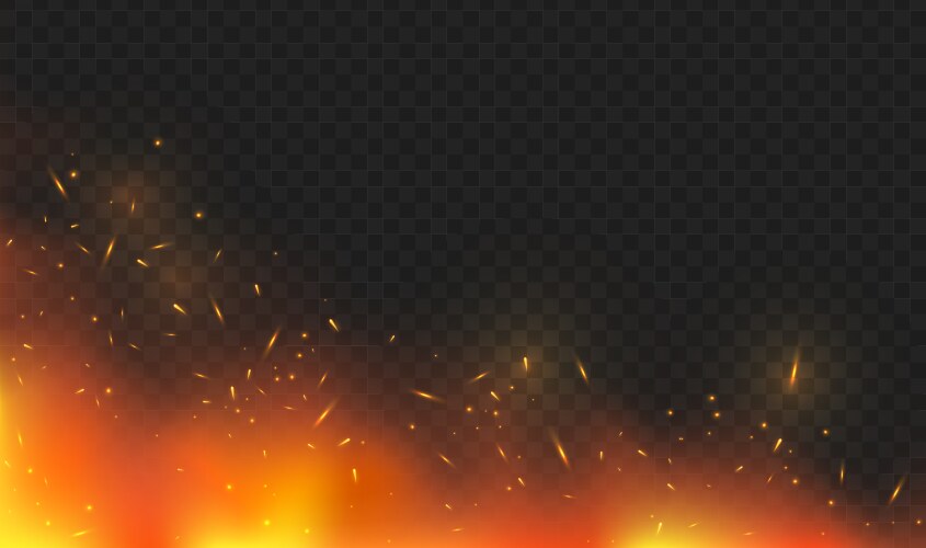 Particles Fire Vector Images (over 7,400)