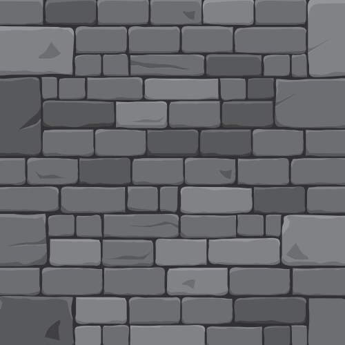 Stone block wall Royalty Free Vector Image - VectorStock