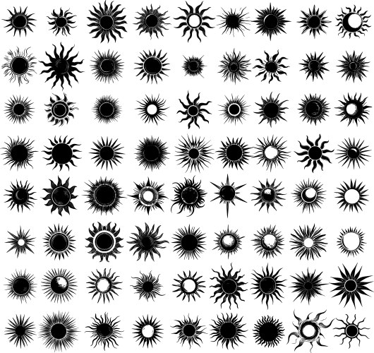 Round Sun Vector Images (over 55,000)