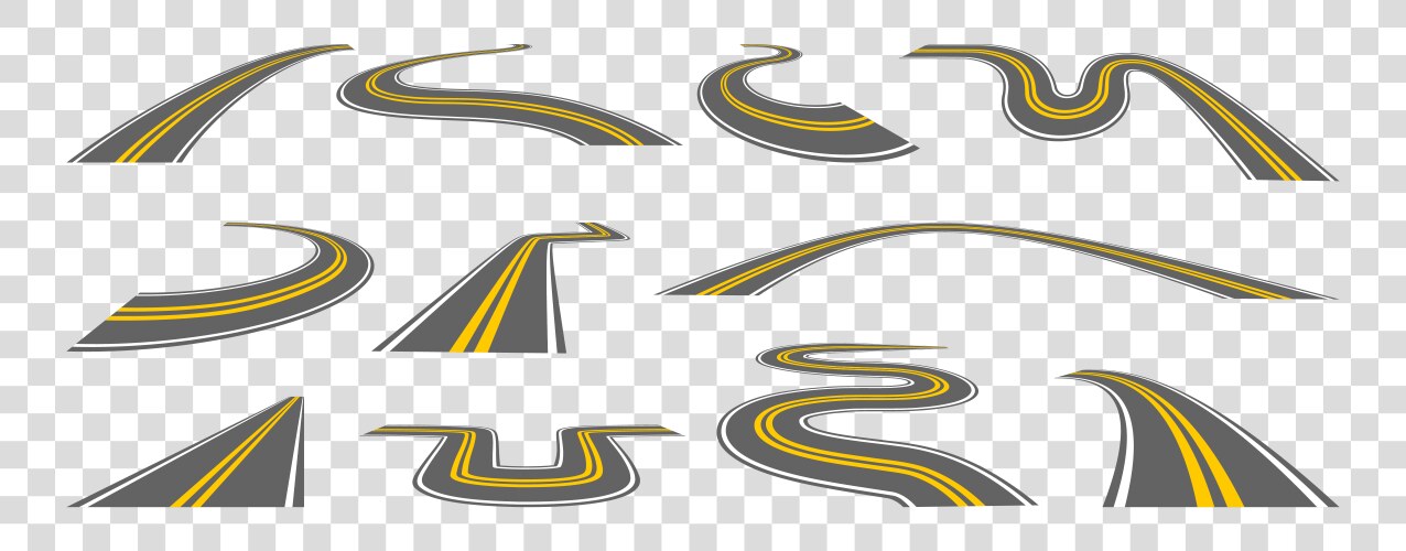 Straight Road Transparent Vector Images (over 130)