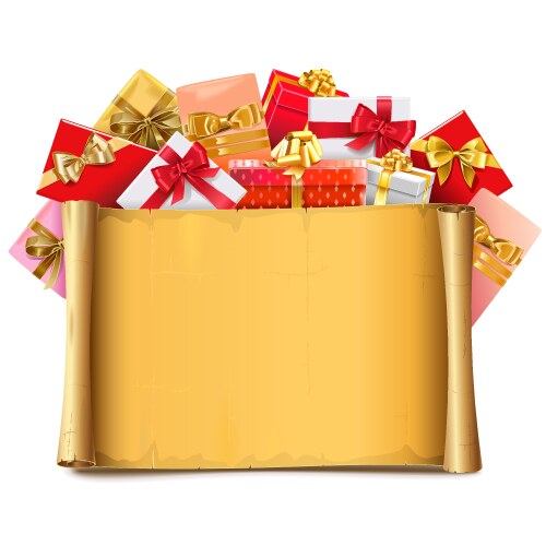 School scroll with globe Royalty Free Vector Image