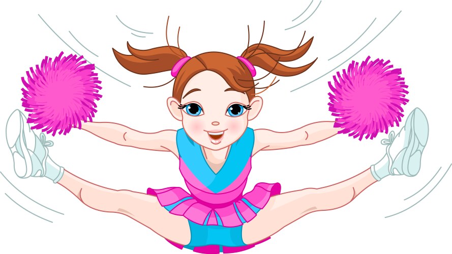 Cheerleading Vector Images (over 4,400)