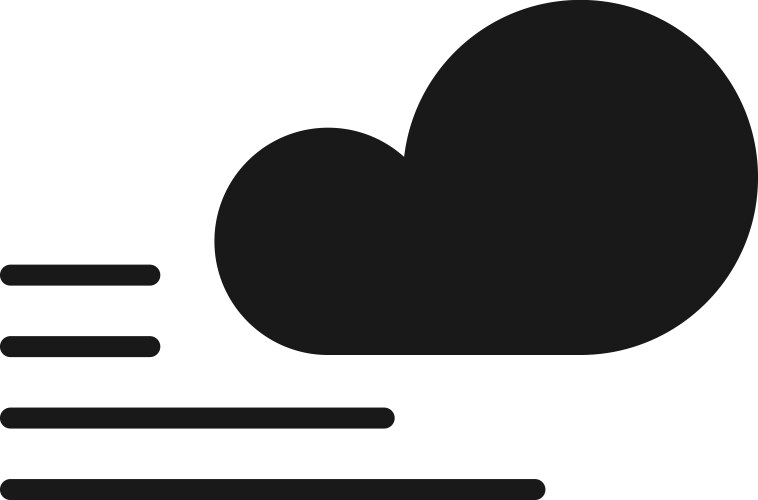 Meteorology symbols and weather thin line Vector Image