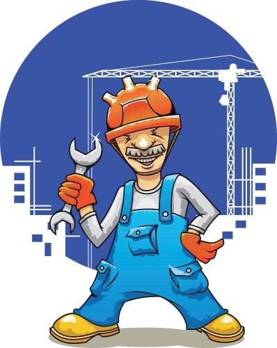 Cartoon smiling firecracker Royalty Free Vector Image