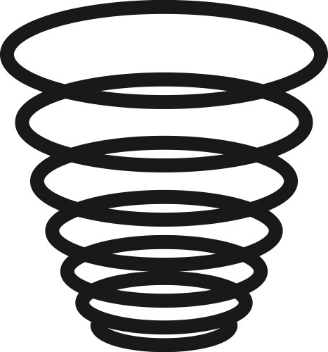 Loop symbol infinity infographic element Vector Image