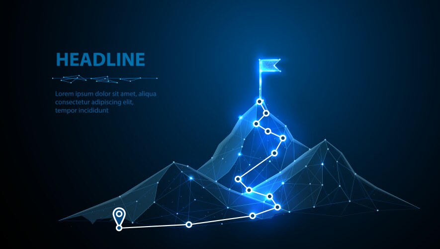 Mountain Chart Graph Vector Images (over 1,500)