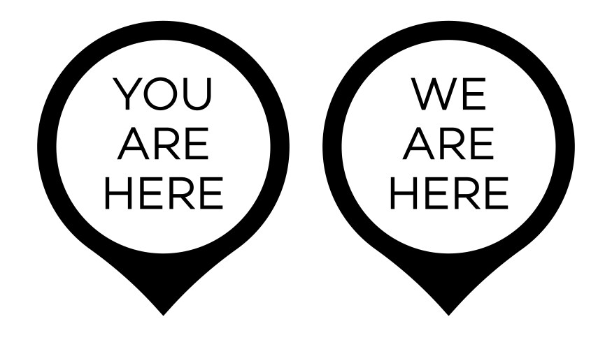 You Are Here Icon You Are Here Vector Images | Depositphotos