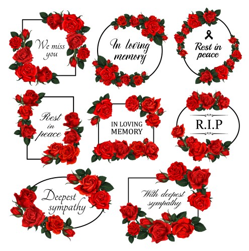 Funeral border Vector Images & Graphics for Commercial Use | VectorStock