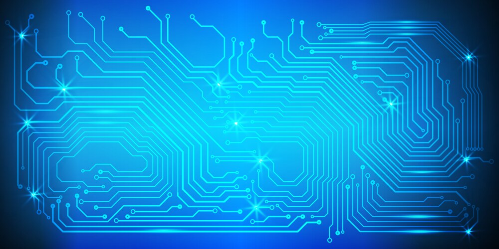 Blue Circuit Vector Images (over 32,000)