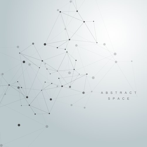 Abstract Network Connection Vector Images Over 300 000