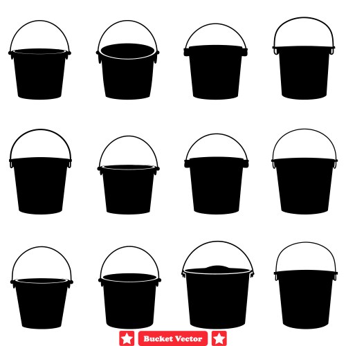 Essential knife silhouettes for crafting cooking Vector Image