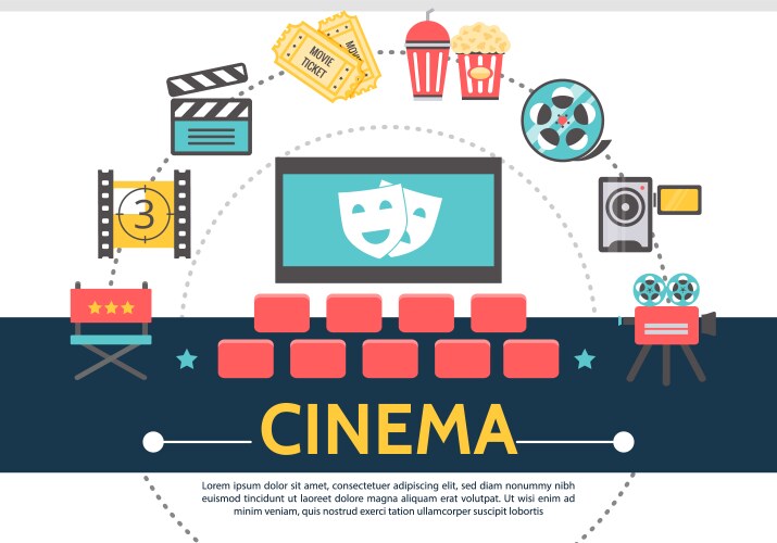 Movie Reel Template Vector Images (over 6,200)