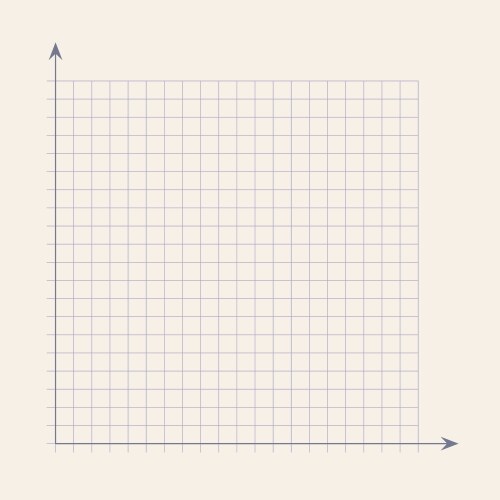 Grid Paper Mathematical Graph Cartesian Royalty Free Vector