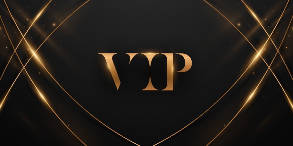 Luxury design vip background Royalty Free Vector Image