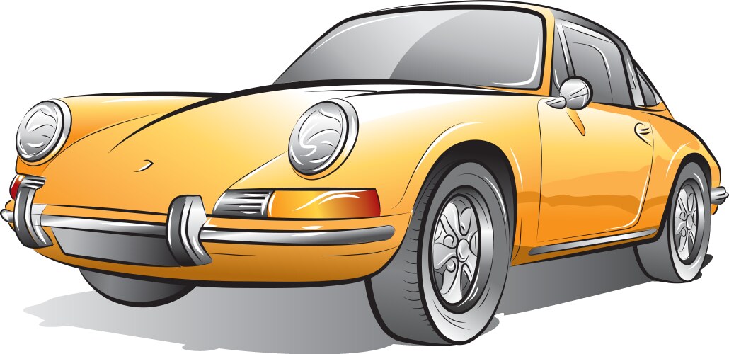 Cartoon car Royalty Free Vector Image - VectorStock