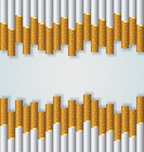 Cigarette background Royalty Free Vector Image