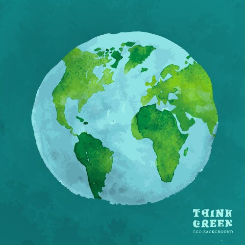 Watercolor Earth Globe Vector Images (over 1,100)