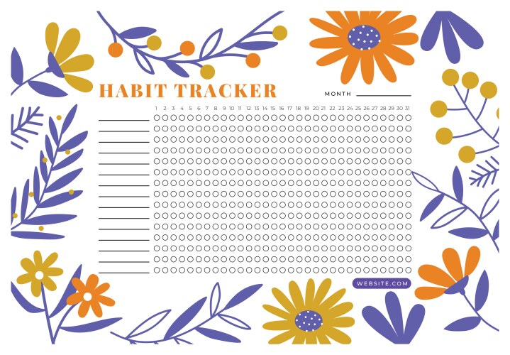 Habit Tracker Vector Images (over 780)