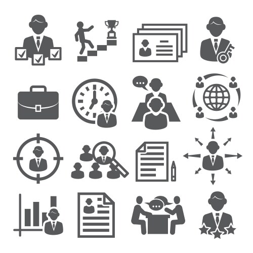 Life skills concept icons Royalty Free Vector Image