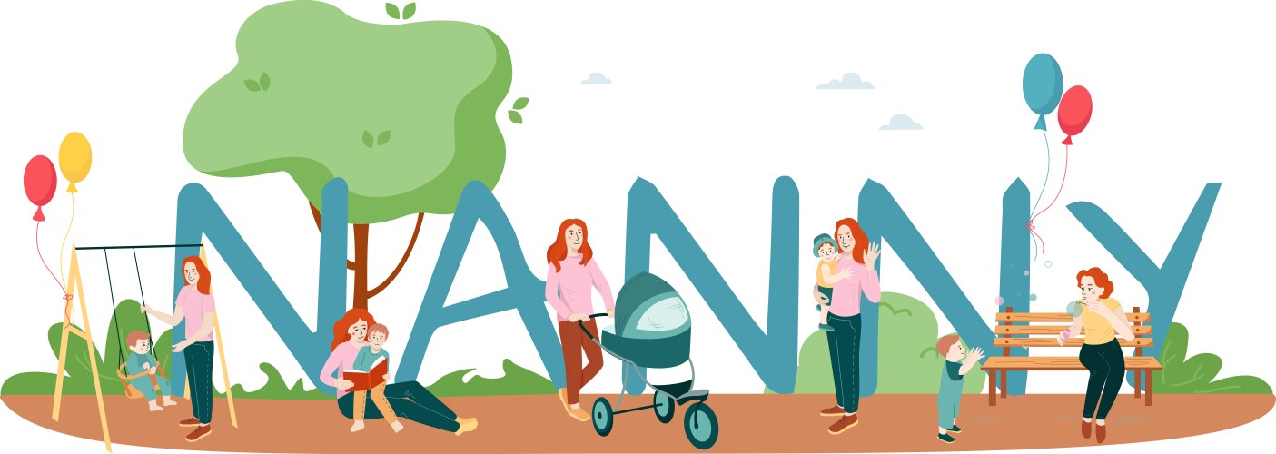 Nanny Vector Images (over 4,600)