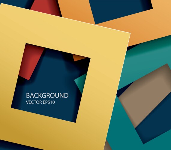 Background geometric diagonal square shapes Vector Image