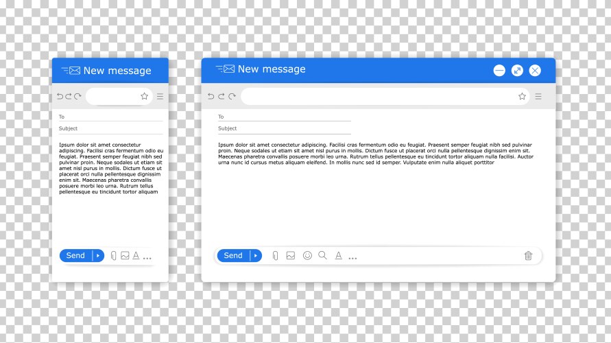 Email Mockup Vector Images (over 3,800)