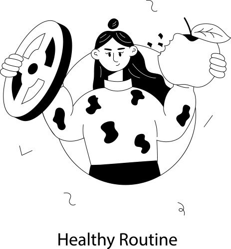 Healthy Routine Vector Images (over 9,100)