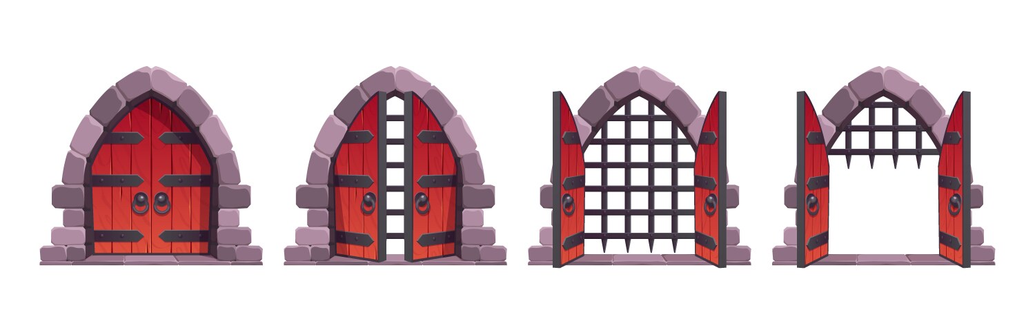 Gothic Style Door Vector Images (over 590)