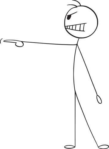 Stickman Pointing Vector Images (over 710)