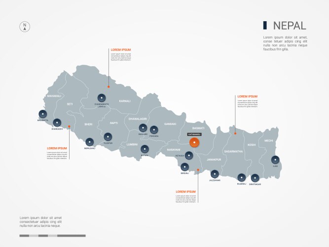 Nepal Map Vector Images (over 1,300)