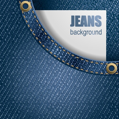 Denim background Royalty Free Vector Image - VectorStock