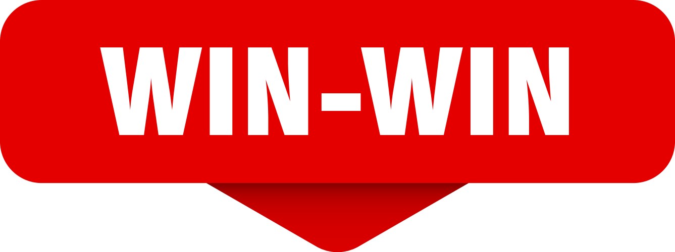 Winner sticker sign on transparent Royalty Free Vector Image