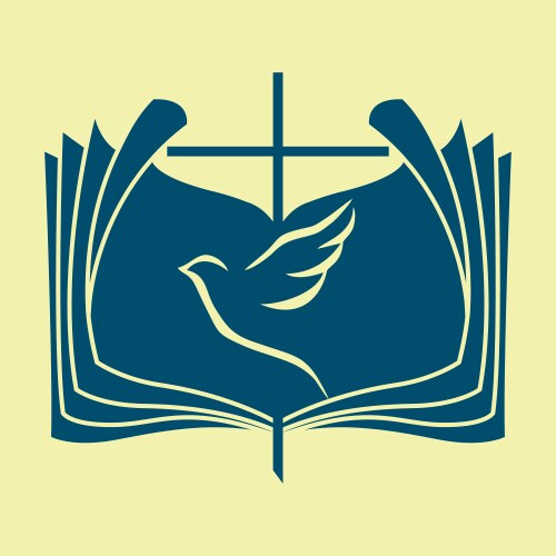 Cross with Bible Dove Logo Vector Images (over 1,100)