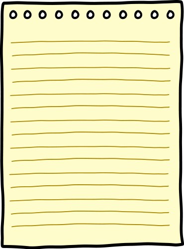 Blank Notebook Page Vector Images (over 44,000)