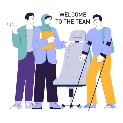 Social equity set civil society teamwork Vector Image