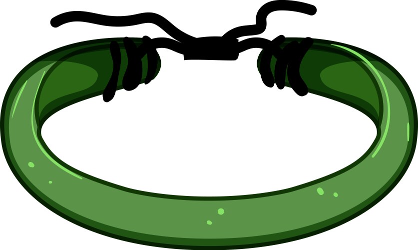 Diy hippie friendship bracelets cartoon Royalty Free Vector