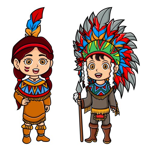 Native American Man Clip Art Vector Images (over 170)