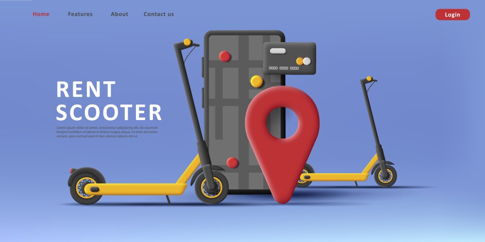 Scooter Banner Vector Images (over 4,000)
