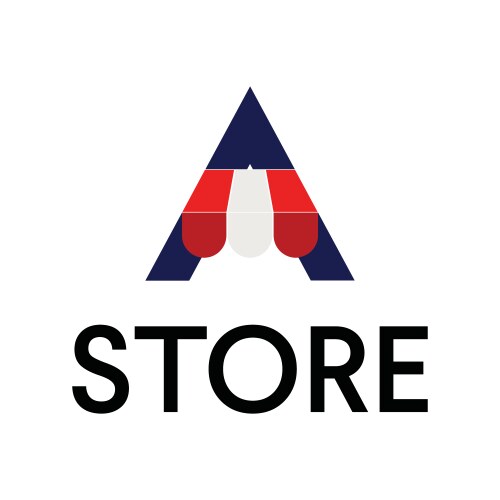 Rocket launched logo design Royalty Free Vector Image