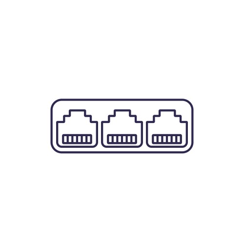 Rj45 Vector Images & Graphics for Commercial Use | VectorStock