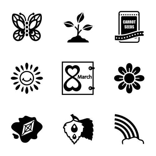 Fashion color trend spring - summer 2025 trendy Vector Image