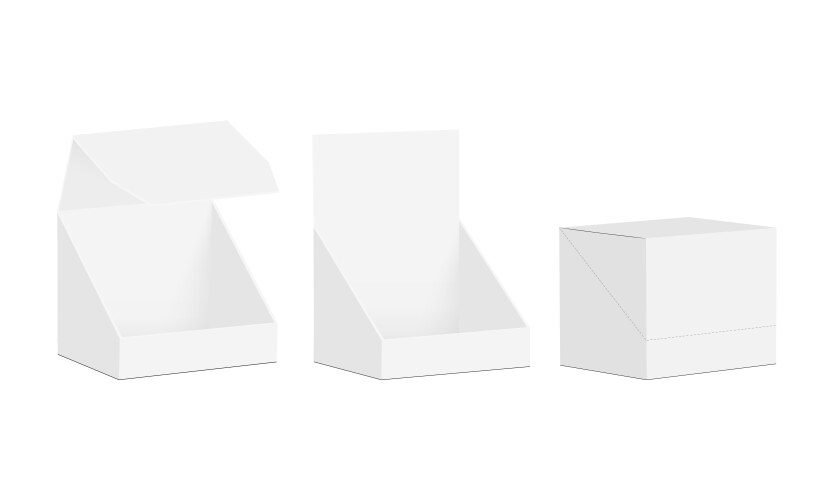 Display Box Mockup Vector Images (over 3,500)