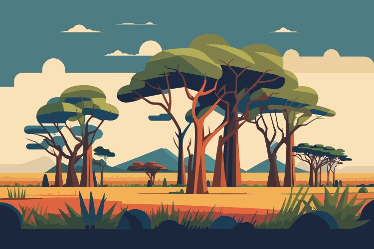 African Trees Vector Images (over 13,000)