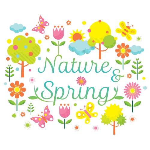 Spring Royalty Free Vector Image - VectorStock