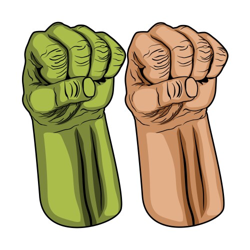 Hulk Fist Vector Images (29)