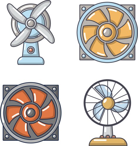 Close up electronic fan Royalty Free Vector Image Close up electronic fan Royalty Free Vector Image